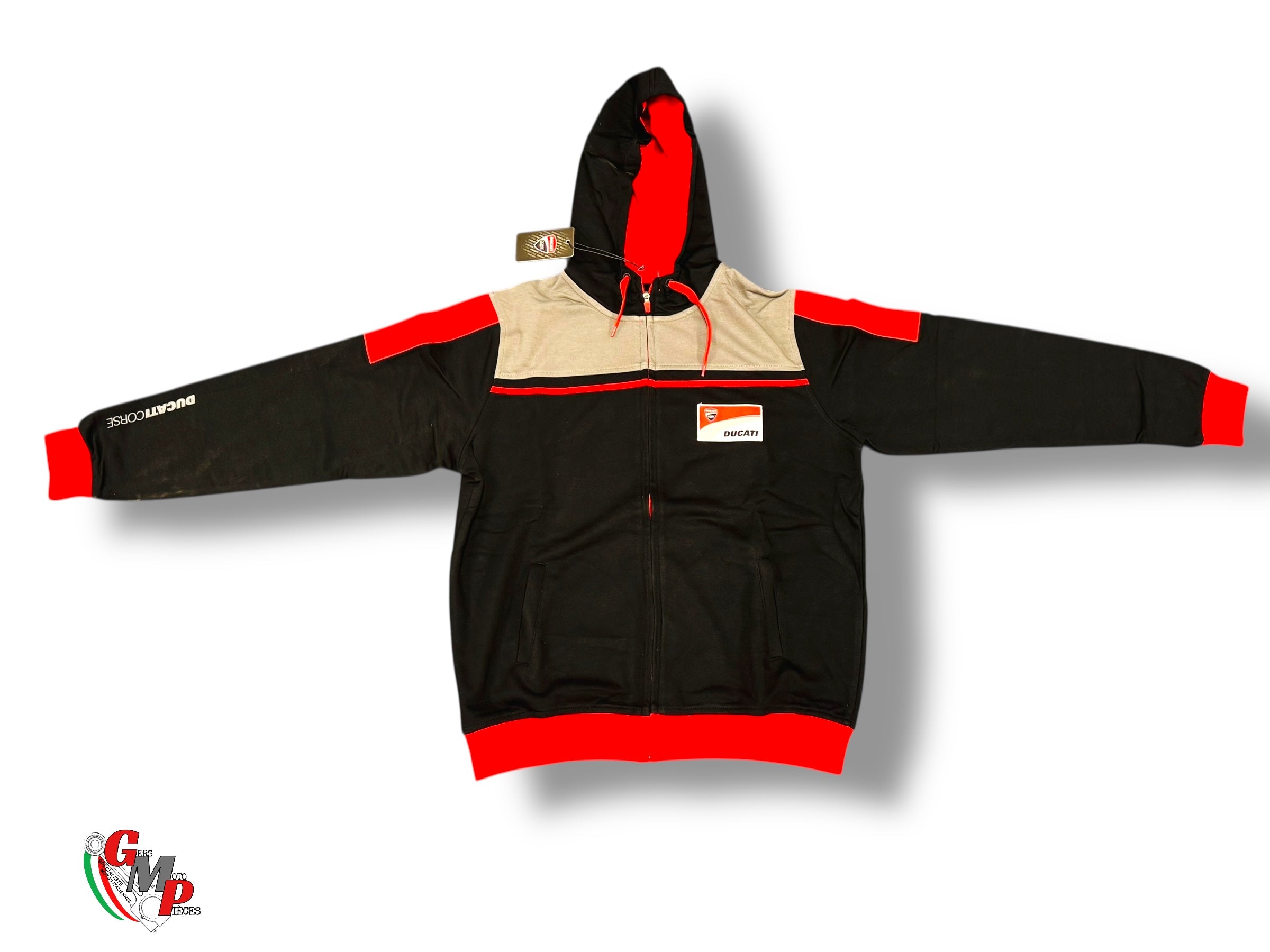 Sweet capuche Ducati Corse NEUF – Gers Moto Pièces